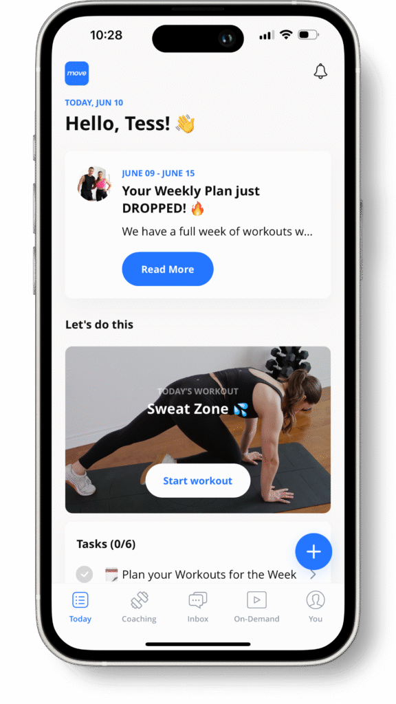 Move: Fitness App & Wellness Programs by Tess & Yoann